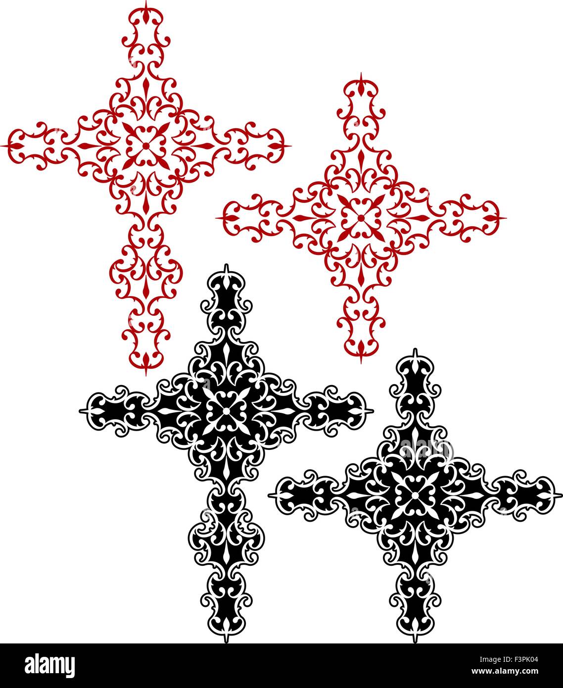 Christian Cross Design Vector Art Stock Vector Image & Art - Alamy