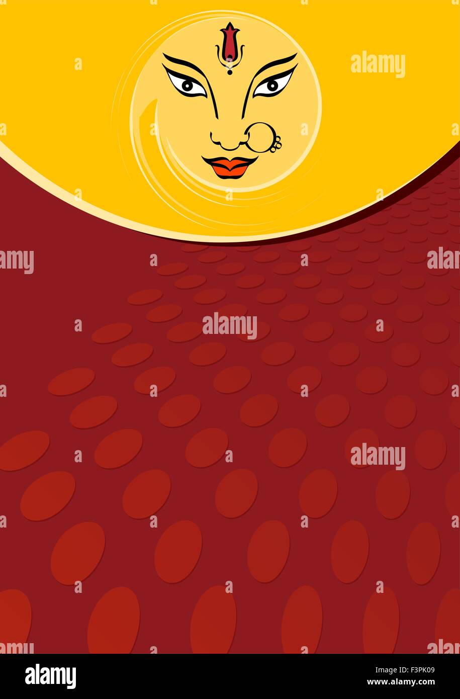 Durga Goddess of Power Vector Art Stock Vector Image & Art - Alamy