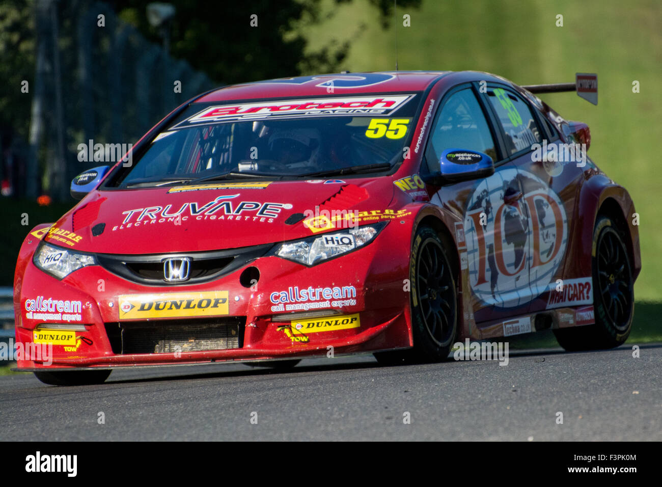 Fawkham, Kent, UK. 11th October, 2015. Jeff Smith and Eurotech Racing ...