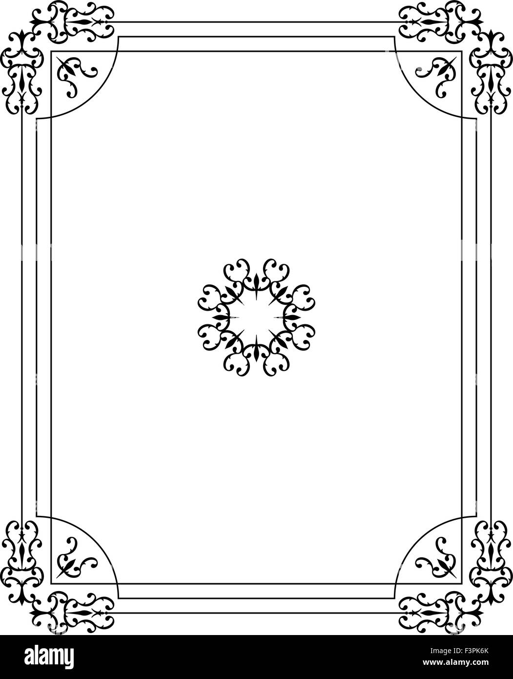 Frame Border Design Vector Art Stock Vector Image & Art - Alamy