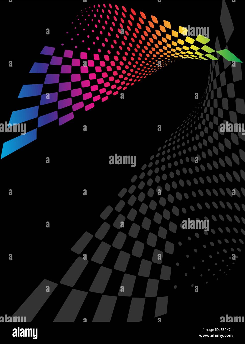 Background Composition, Web Template (Halftone) Vector Art Stock Vector ...