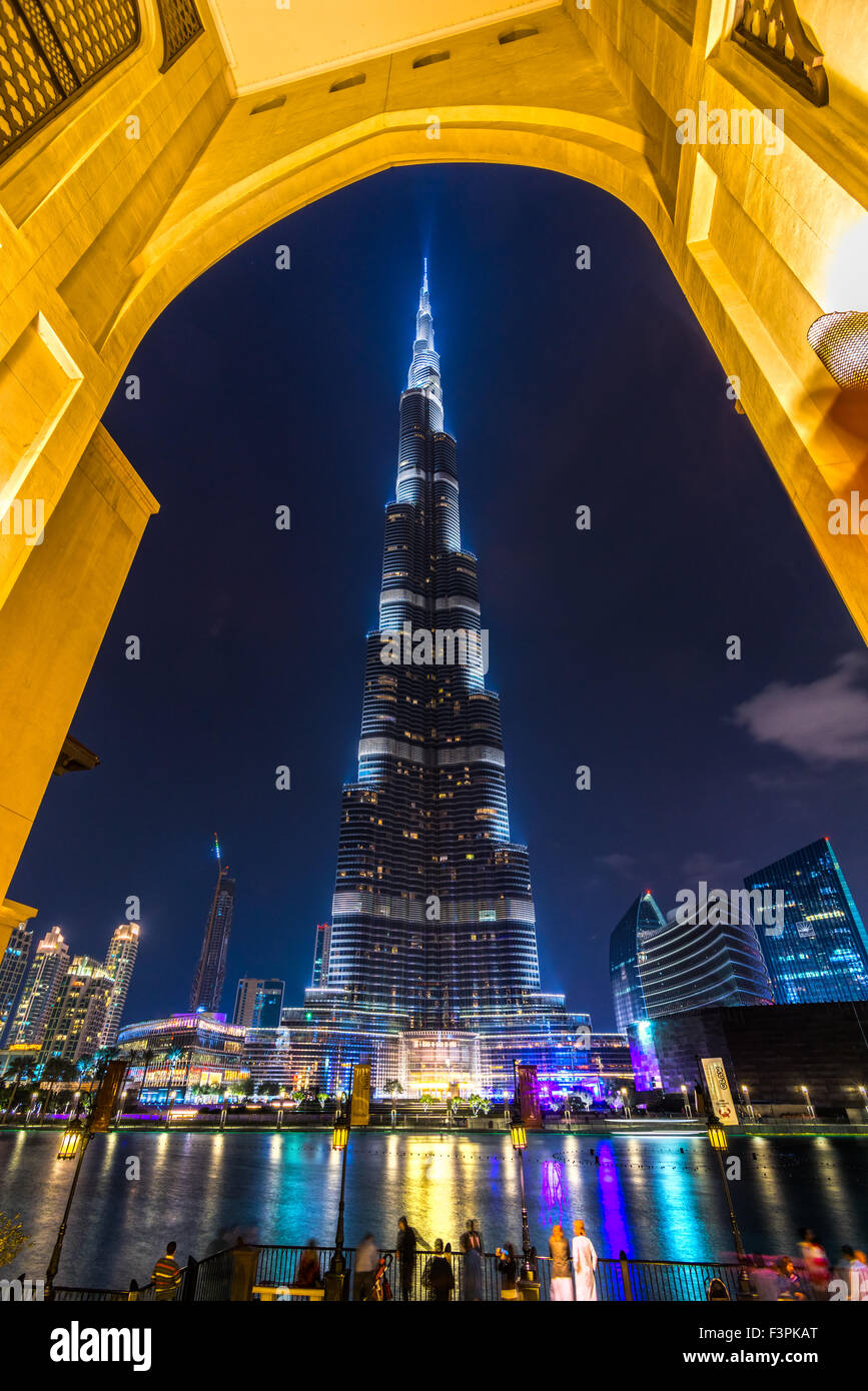 Burj Khalifa Facade On High Resolution Stock Photography and Images - Alamy