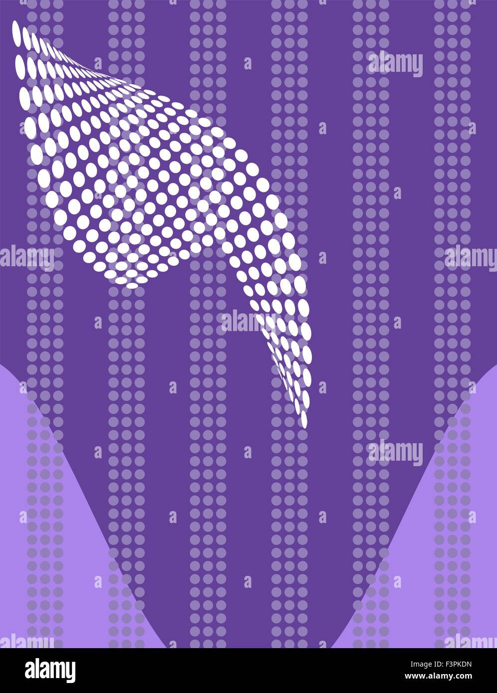 Background Composition, Web Template (Halftone) Vector Art Stock Vector ...