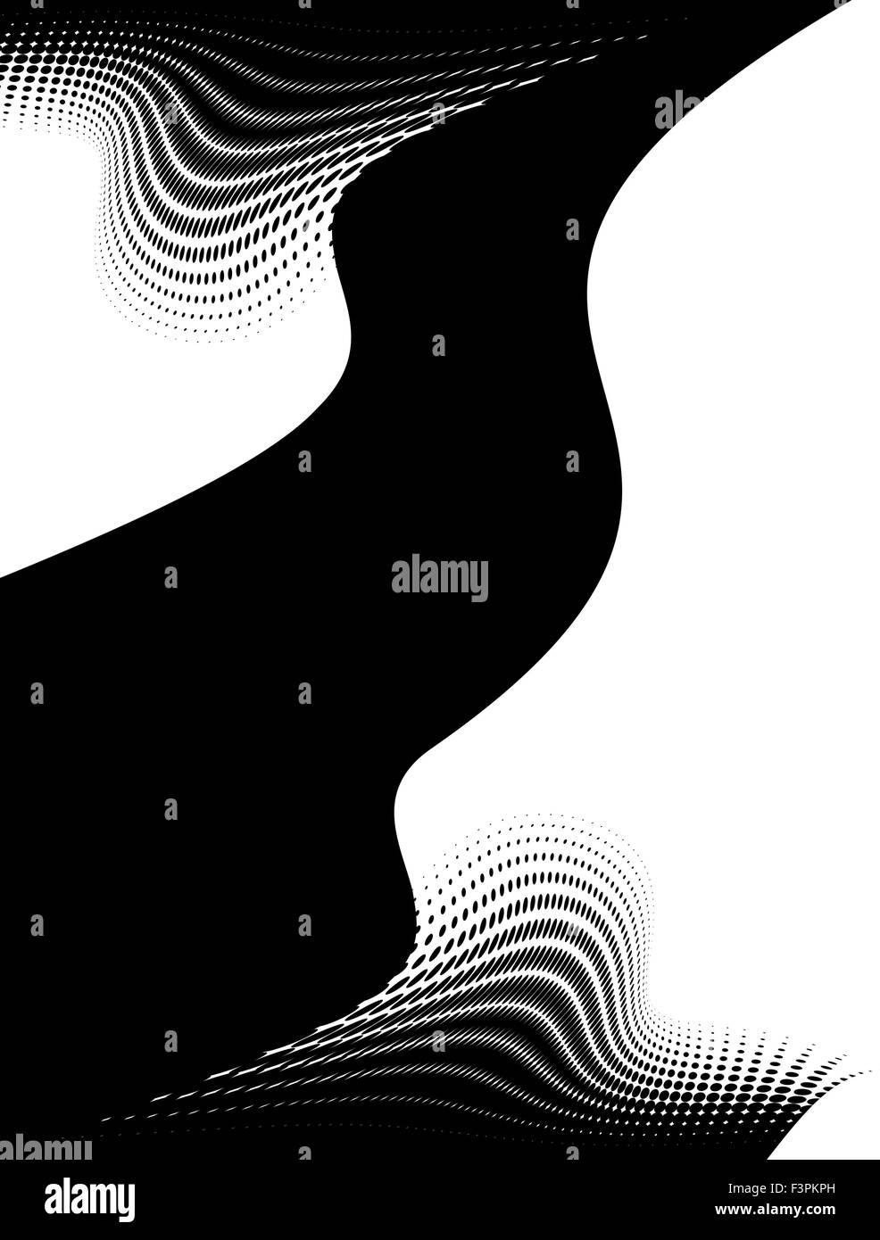 Background Composition, Web Template (Halftone) Vector Art Stock Vector ...