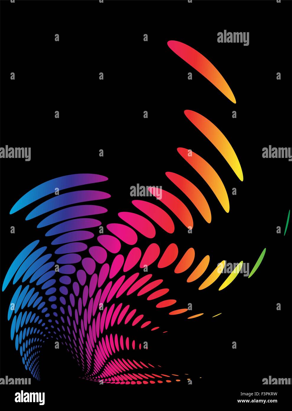 Background Composition, Web Template (Halftone) Vector Art Stock Vector ...