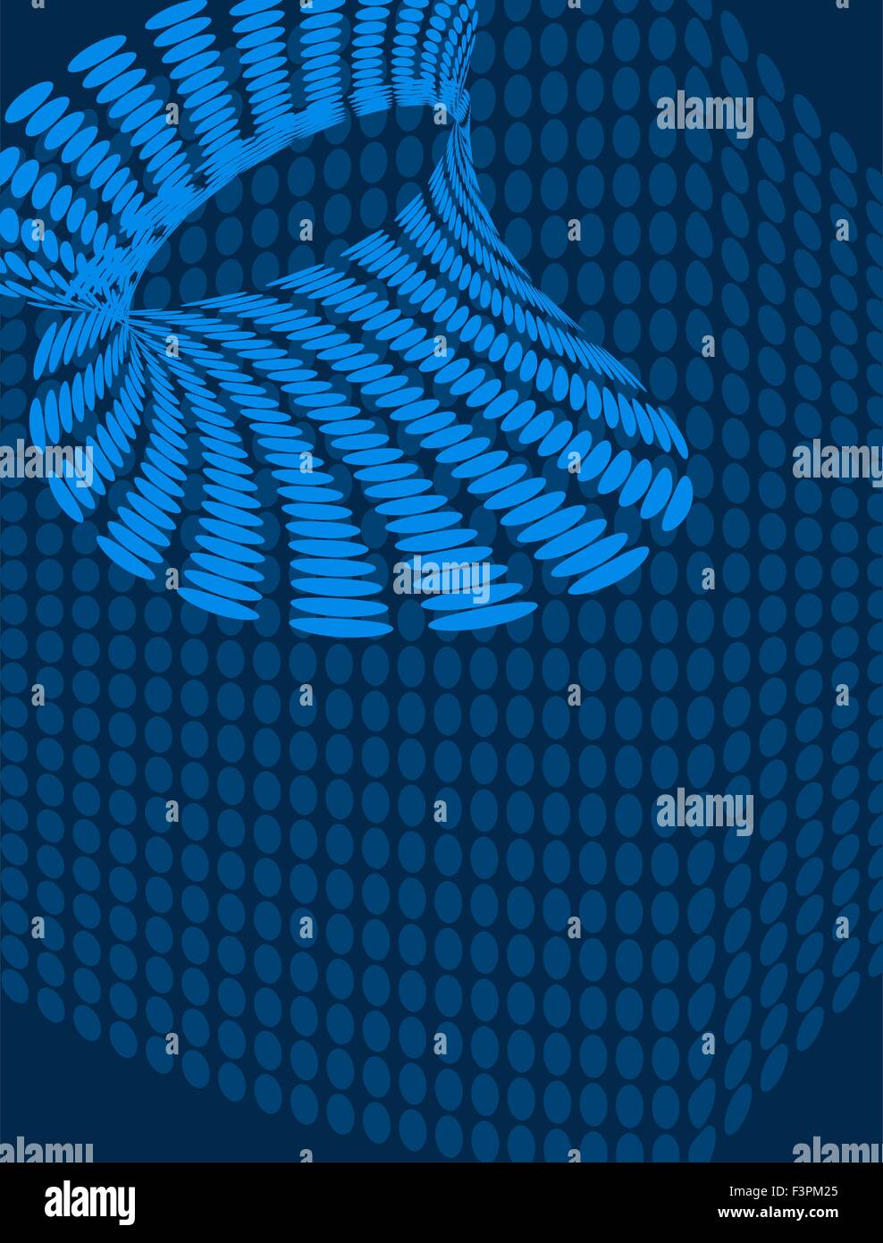 Background Composition, Web Template (Halftone) Vector Art Stock Vector ...