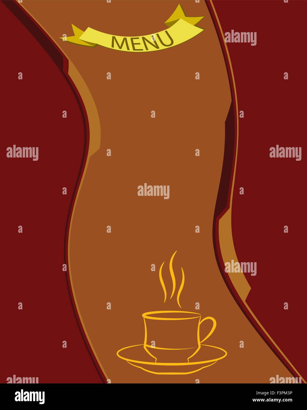 Coffee Menu Card Design Template Vector Art Stock Vector Image & Art ...