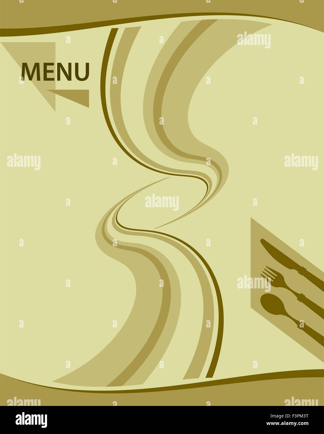 Menu Card Design Template Vector Art Stock Vector Image & Art - Alamy