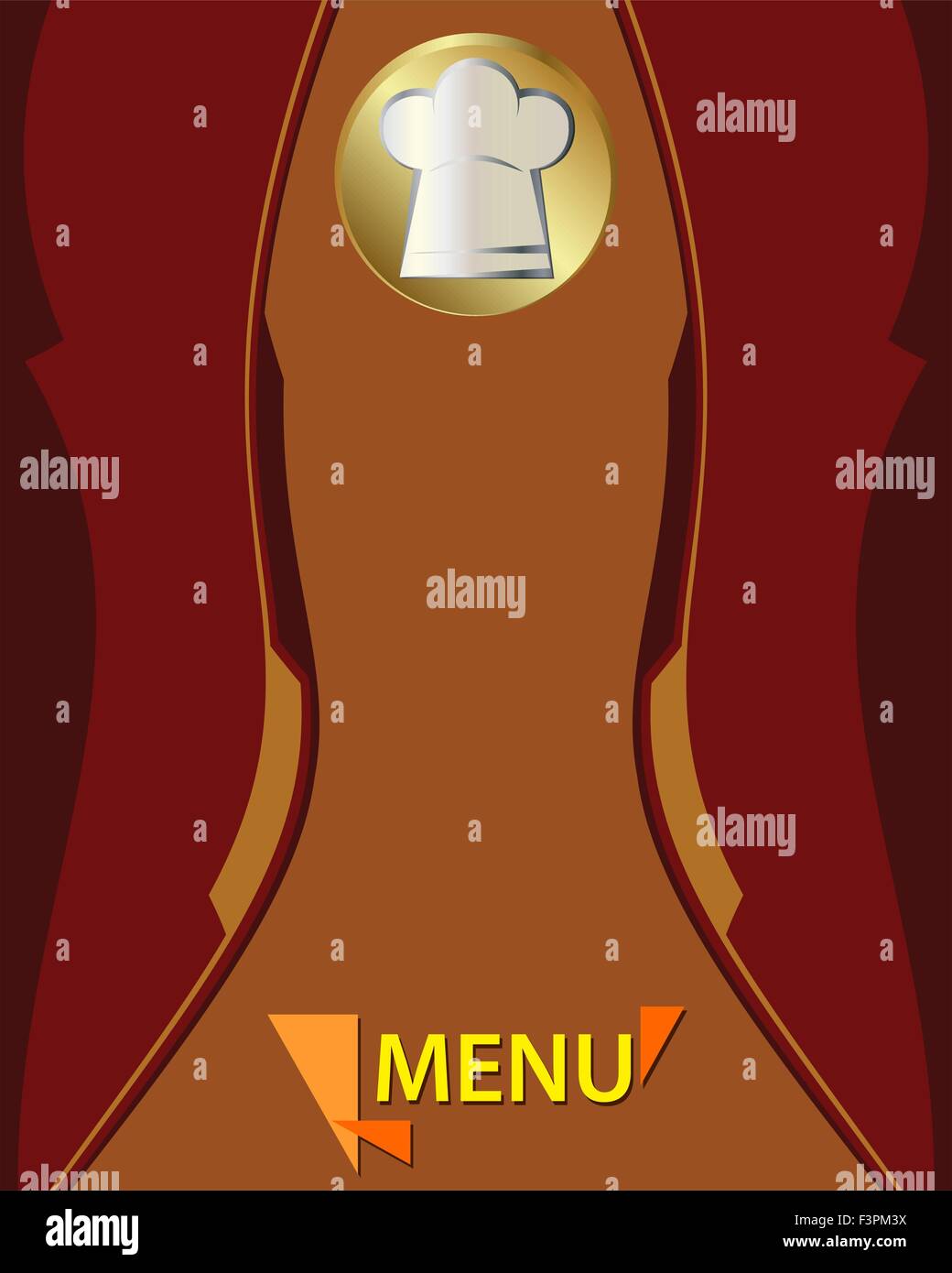 Menu Card Design Template Vector Art Stock Vector Image & Art - Alamy