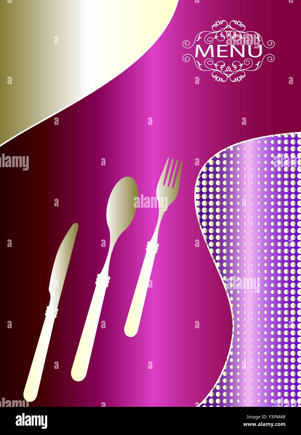 Menu Card Design Template Vector Art Stock Vector Image & Art - Alamy