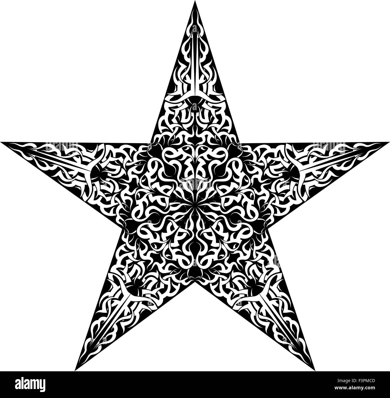 Tattoo Star Design Vector Art Stock Vector Image & Art - Alamy