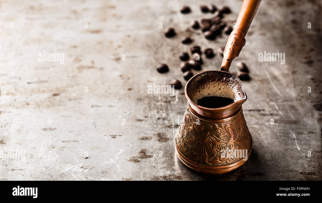 Coffee in turk Stock Photo - Alamy