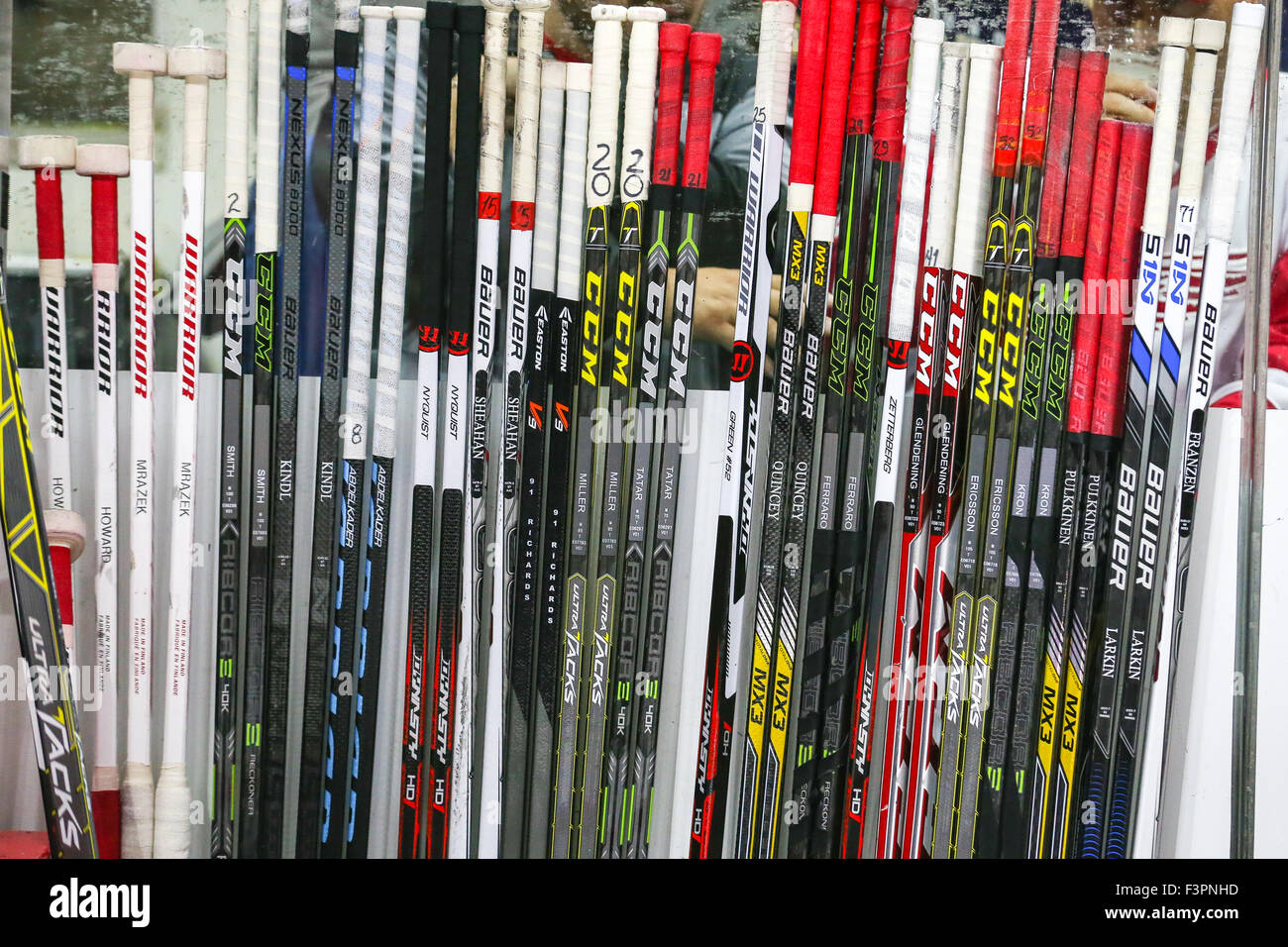 Red Hockey Sticks High Resolution Stock Photography and Images - Alamy