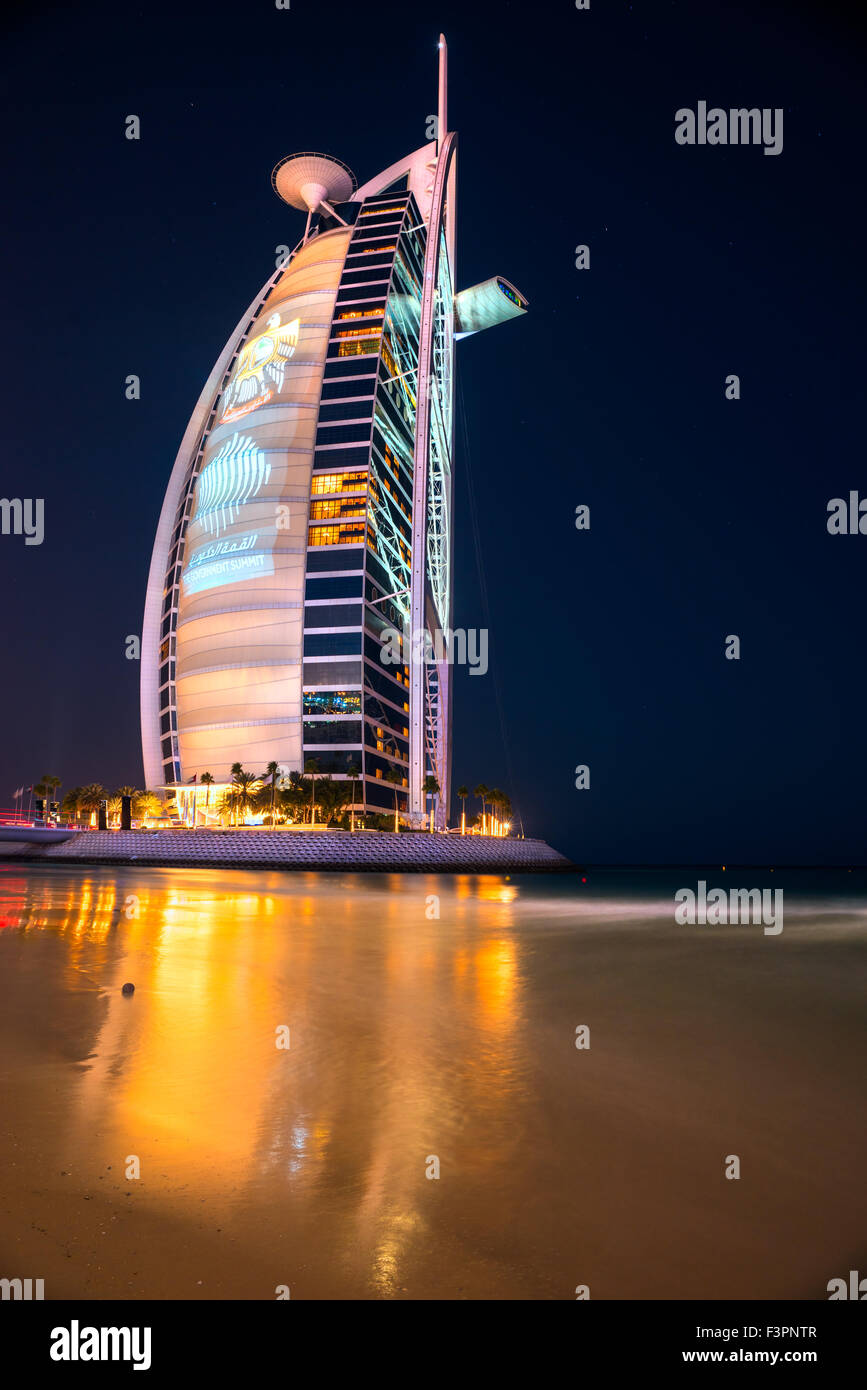 DUBAI, UAE - JANUARY 20: Burj Al Arab hotel on January 20, 2011 in ...