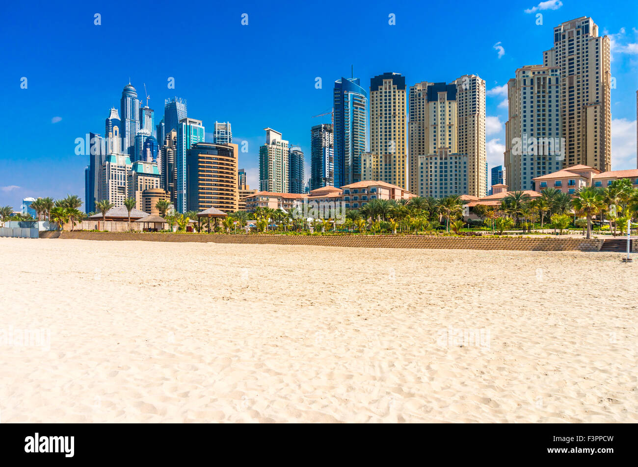 Skyscrapers in Dubai Marina. UAE Stock Photo - Alamy