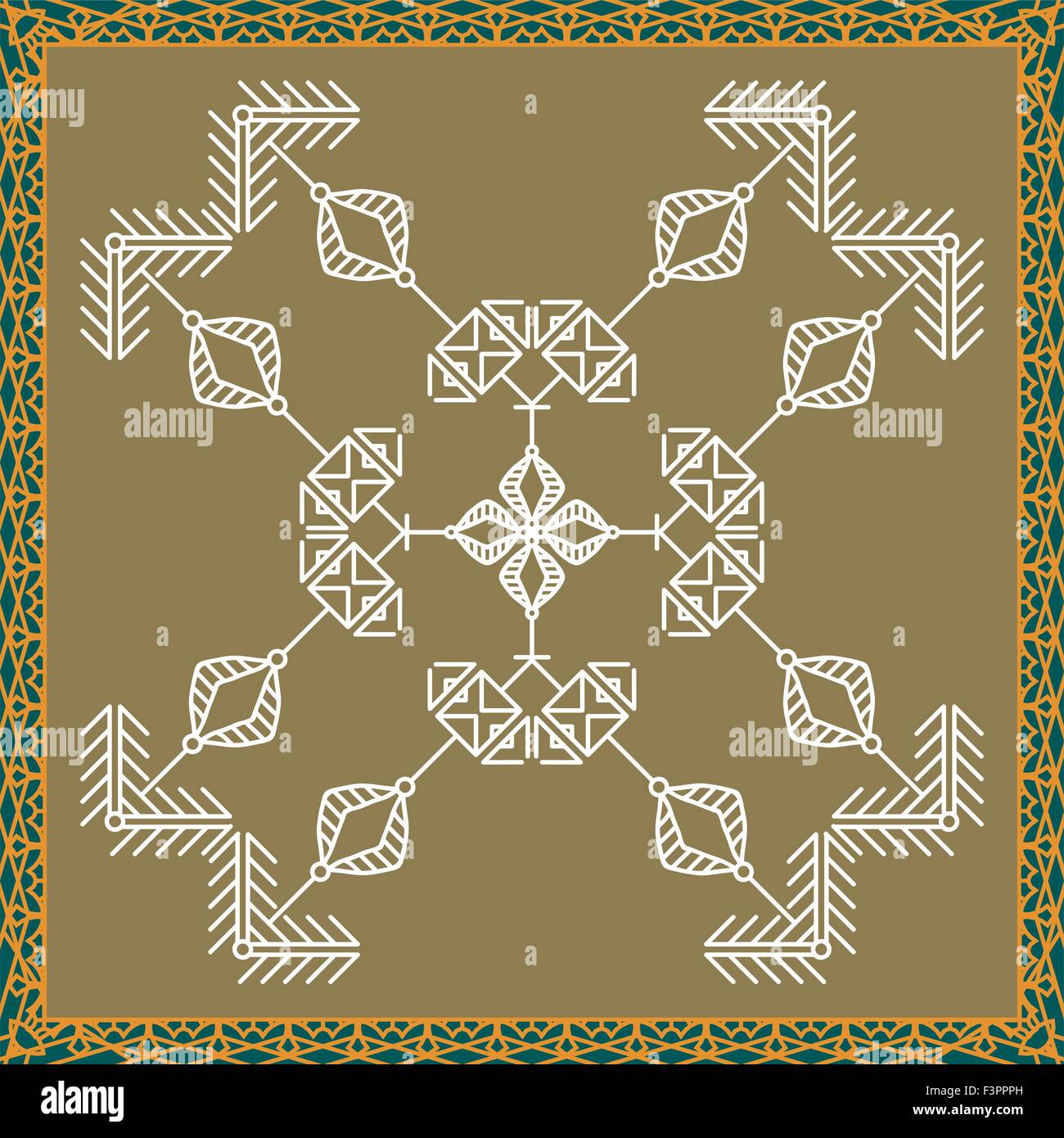Indian painting wall Stock Vector Images - Alamy