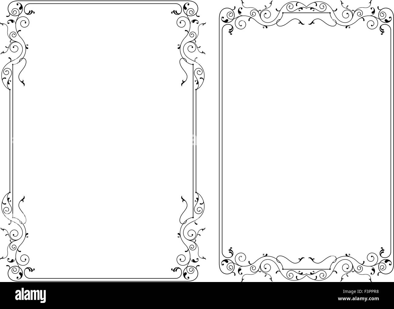 Frame Border Design Vector Art Stock Vector Image & Art - Alamy