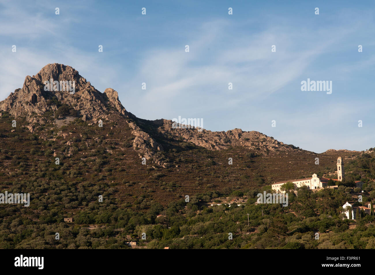Saint Dominique convent, Corbara, France Stock Photo - Alamy