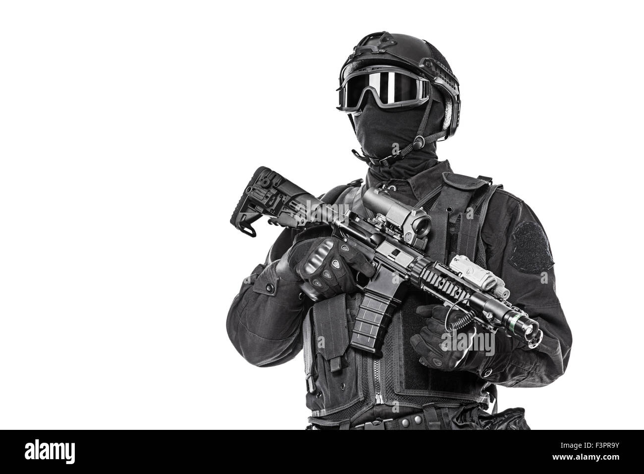 police officer SWAT Stock Photo - Alamy