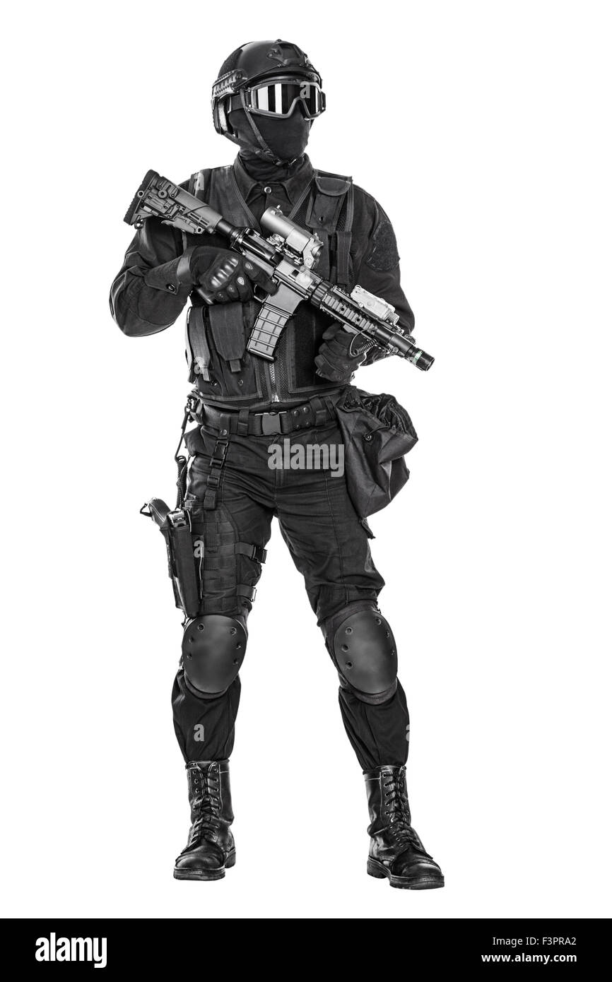 police officer SWAT Stock Photo - Alamy