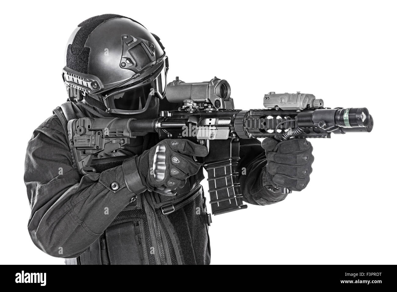 police officer SWAT Stock Photo - Alamy