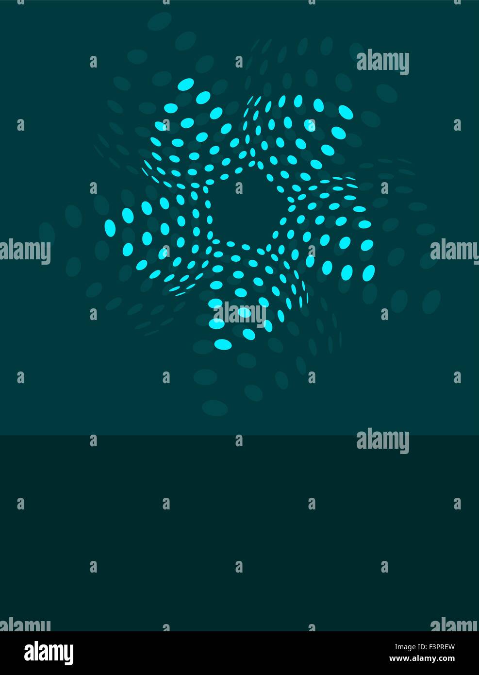 Background Composition, Web Template (Halftone) Vector Art Stock Vector ...