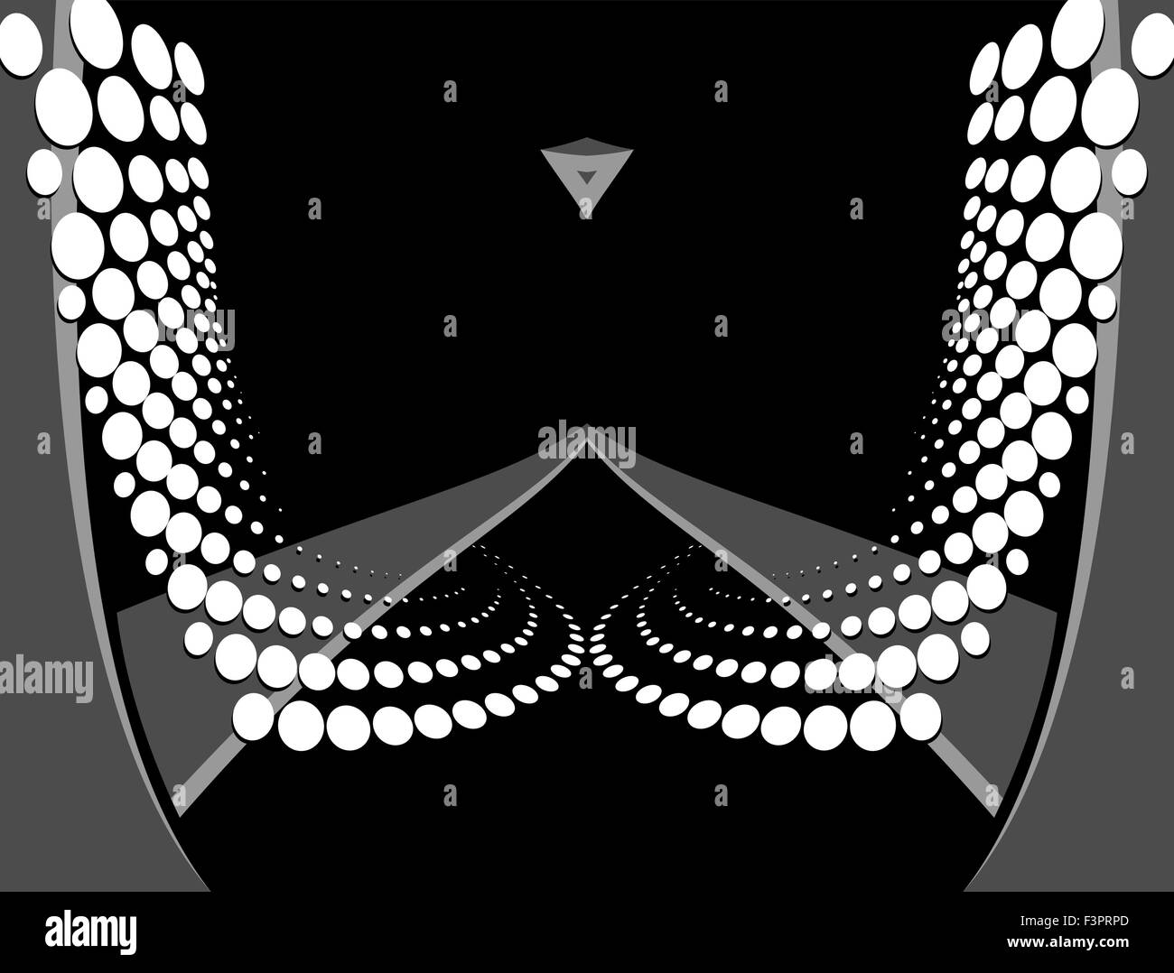 Background Composition, Web Template (Halftone) Vector Art Stock Vector ...