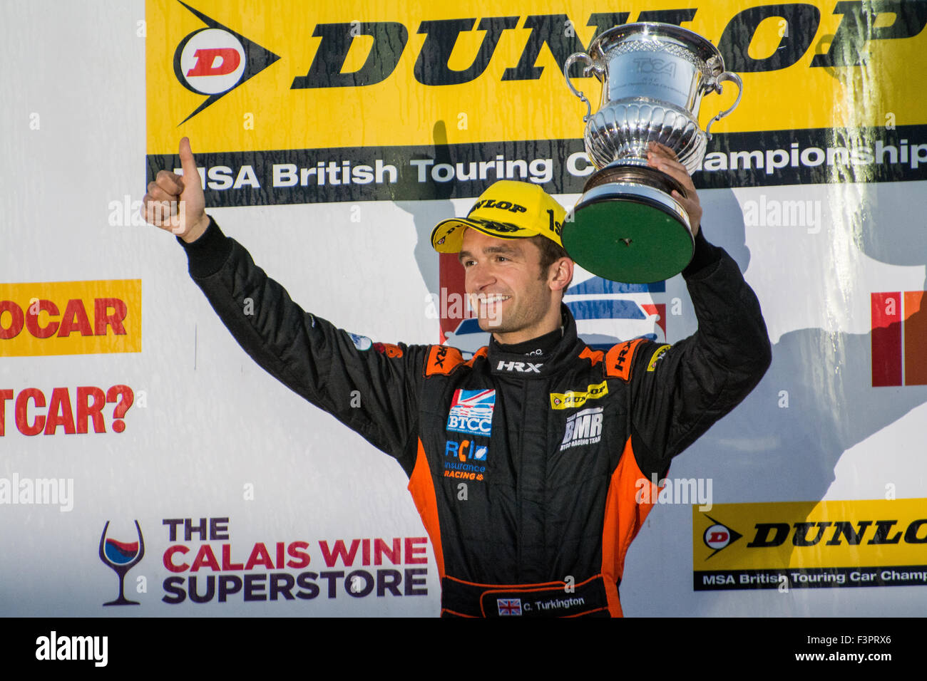 Fawkham, Kent, UK. 11th October, 2015. Colin Turkington and Team BMR ...