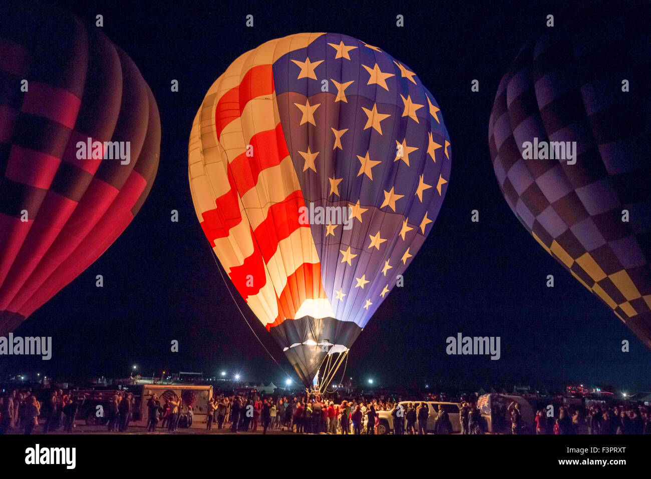 October 11, 2015 The morning glow at the 44th Albuquerque International ...