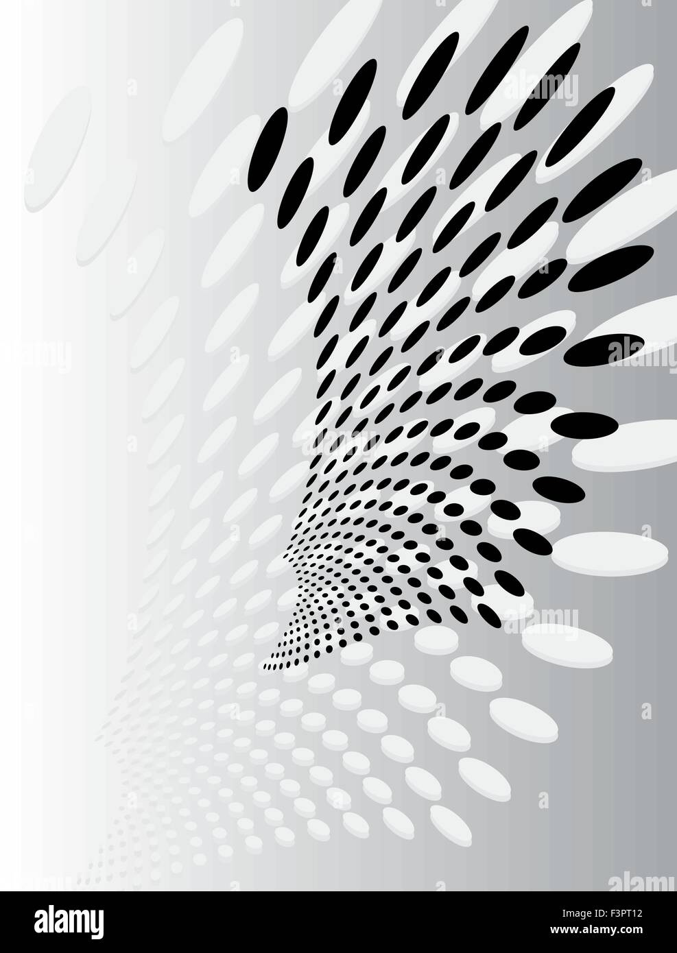 Background Composition, Web Template (Halftone) Vector Art Stock Vector ...