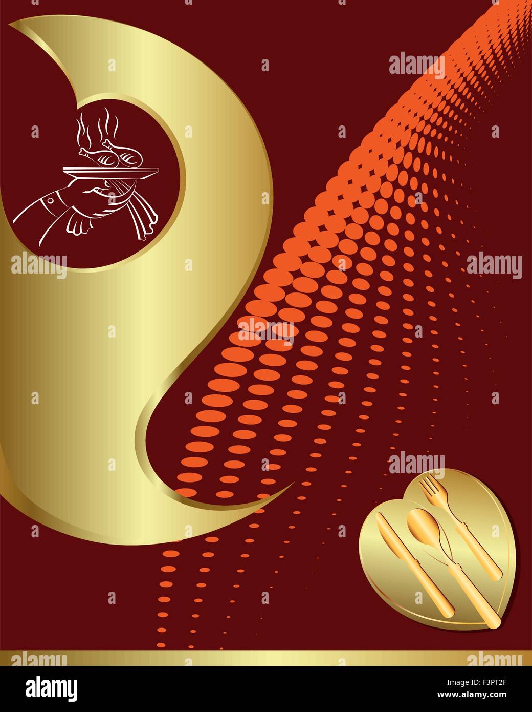 Menu Card Design Template Vector Art Stock Vector Image & Art - Alamy