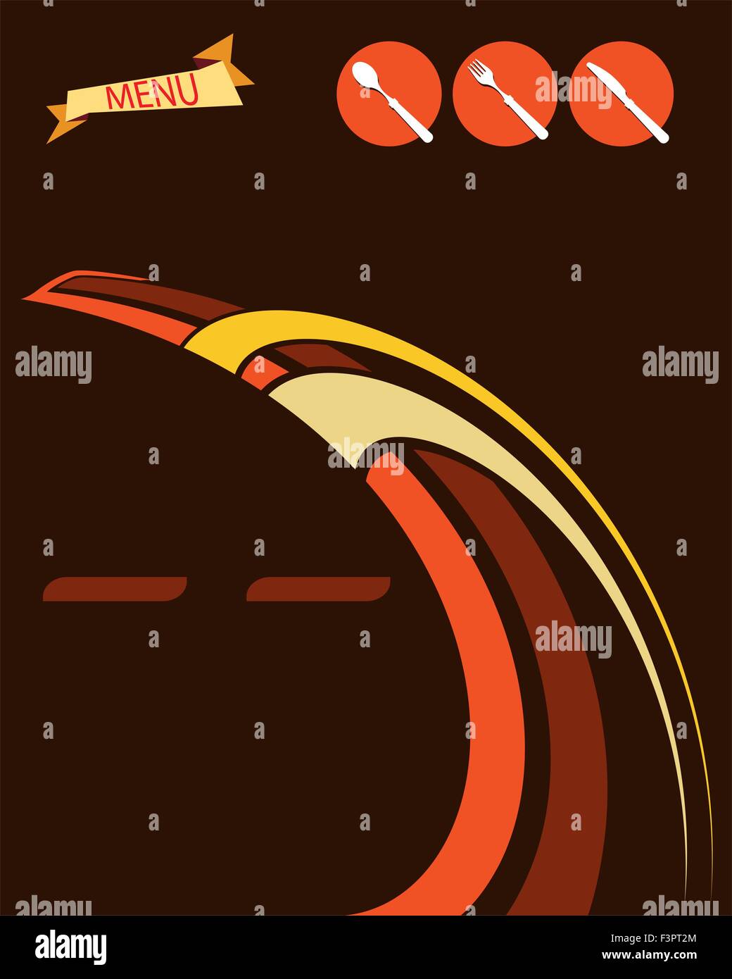 Menu Card Design Template Vector Art Stock Vector Image & Art - Alamy