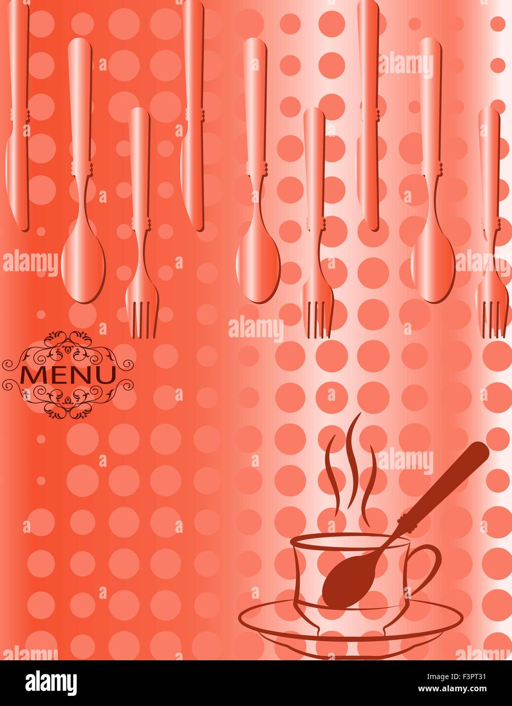 Menu Card Design Template Vector Art Stock Vector Image & Art - Alamy