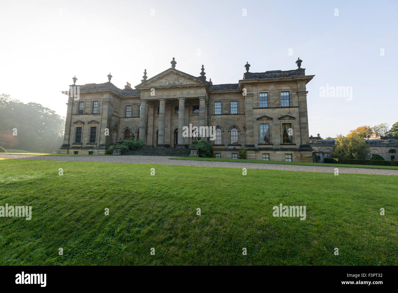 Duncombe Park house, Helmsley, North Yorkshire, England, United Kingdom ...