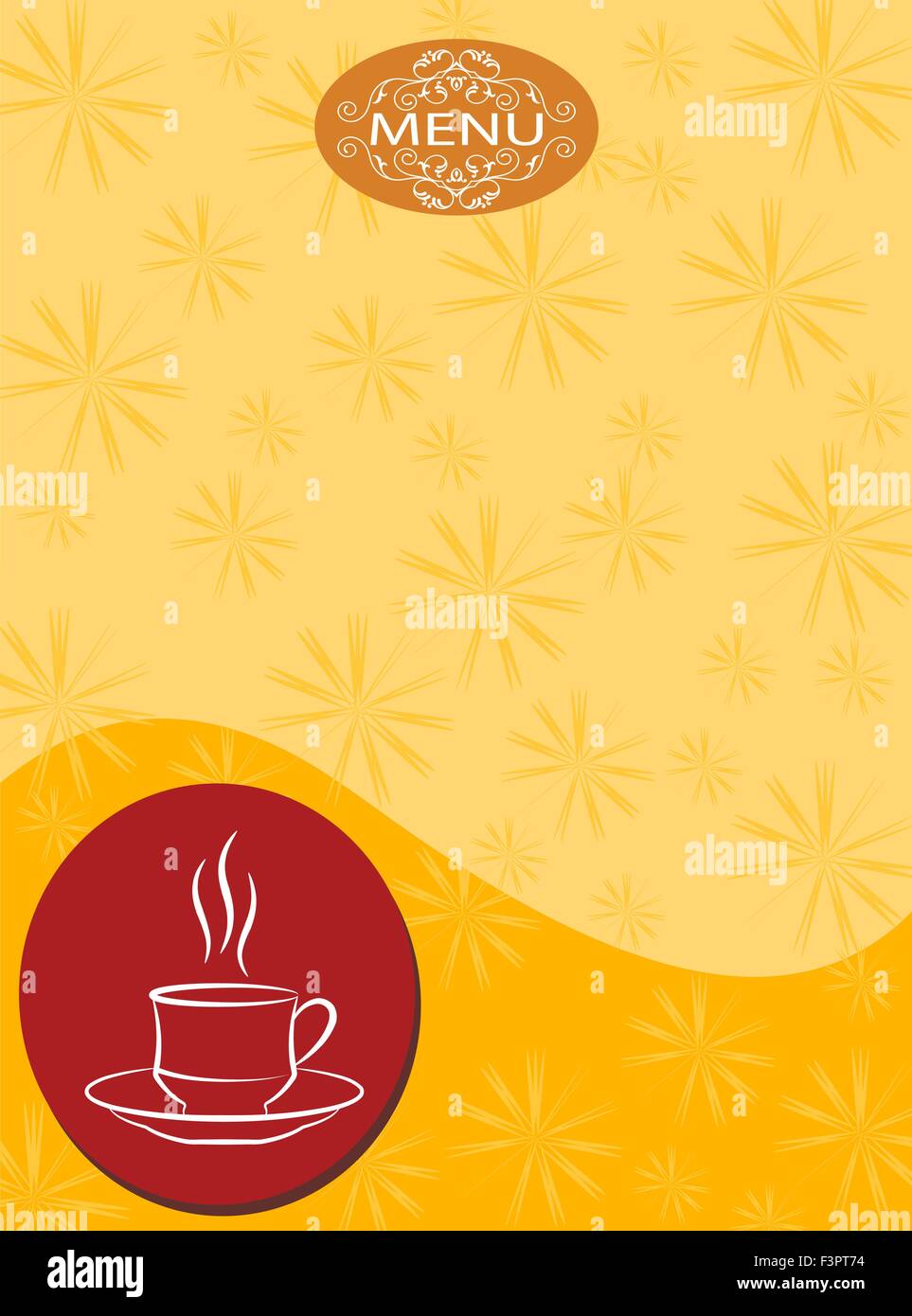 Coffee Menu Card Design Template Vector Art Stock Vector Image & Art ...