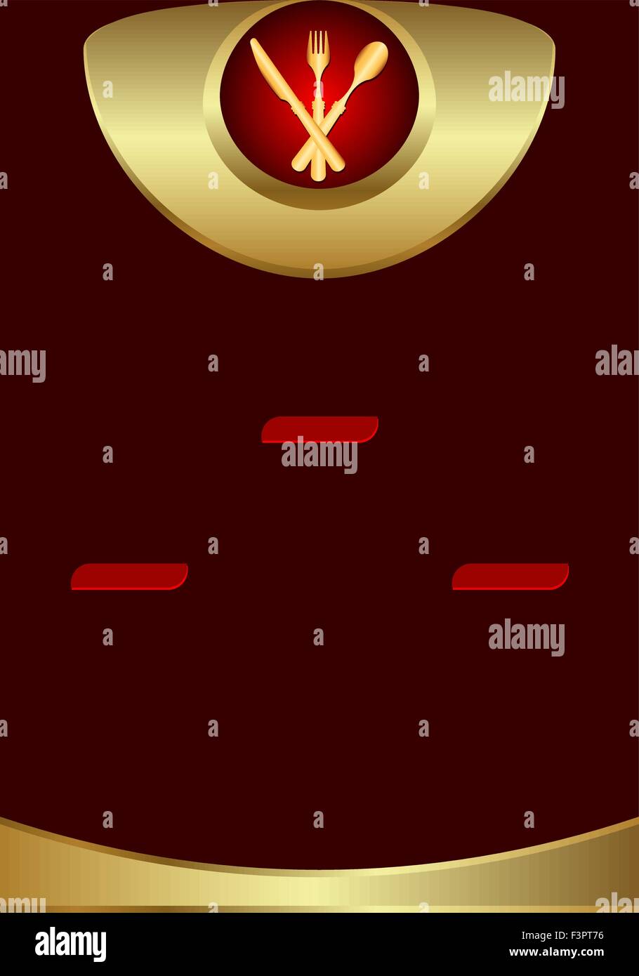 Menu Card Design Template Vector Art Stock Vector Image & Art - Alamy