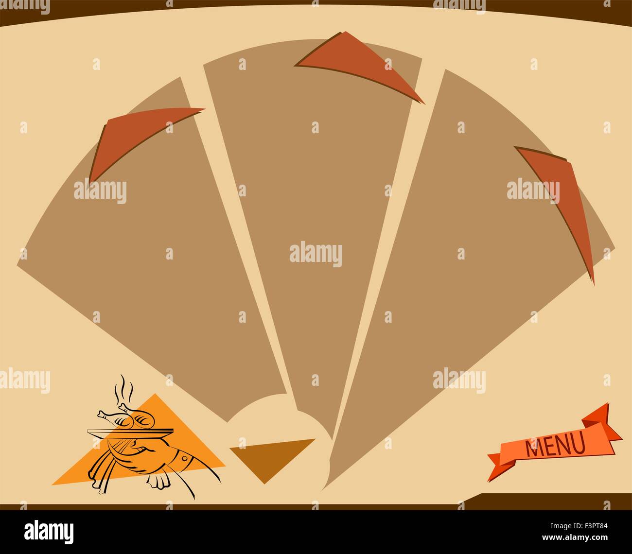 Menu Card Design Template Vector Art Stock Vector Image & Art - Alamy