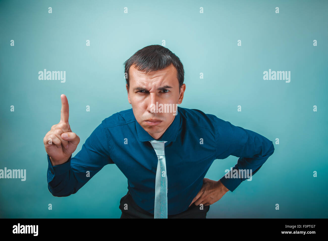 Angry man pointing finger on hi-res stock photography and images - Alamy