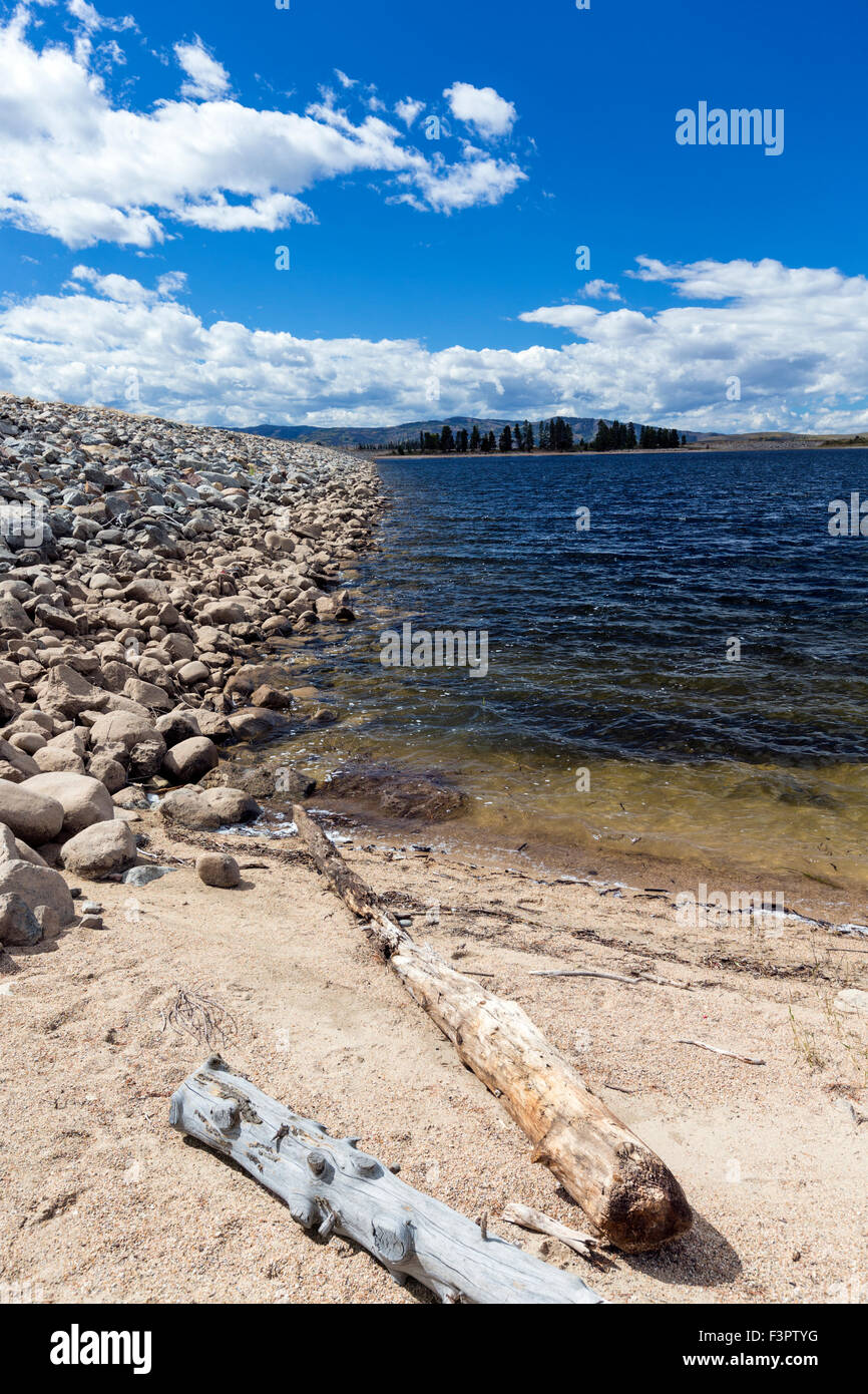 Dam; Quinette Point; Lake Granby; Colorado; USA Stock Photo - Alamy