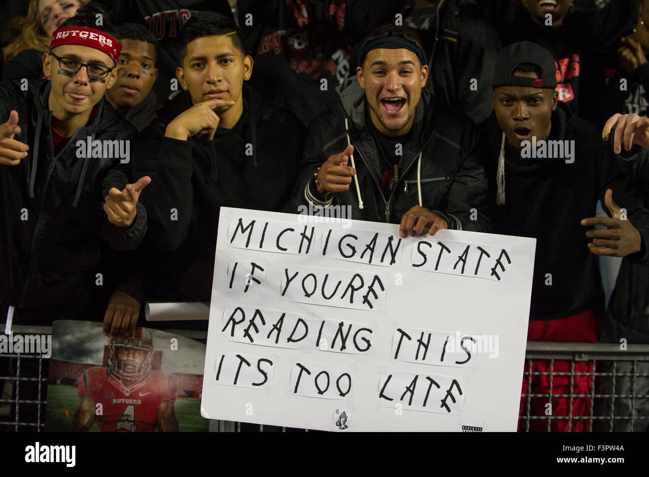 Rutgers scarlet knights fans hi-res stock photography and images - Alamy