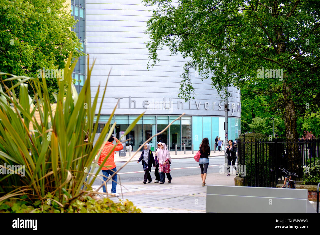 University Place viewed from across Oxford Road, The University of ...