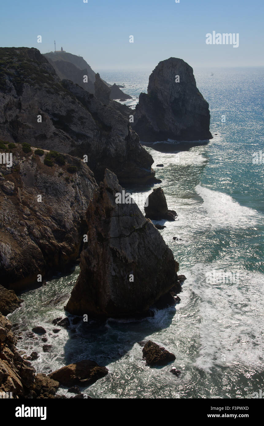 Cape Roca shore Stock Photo - Alamy