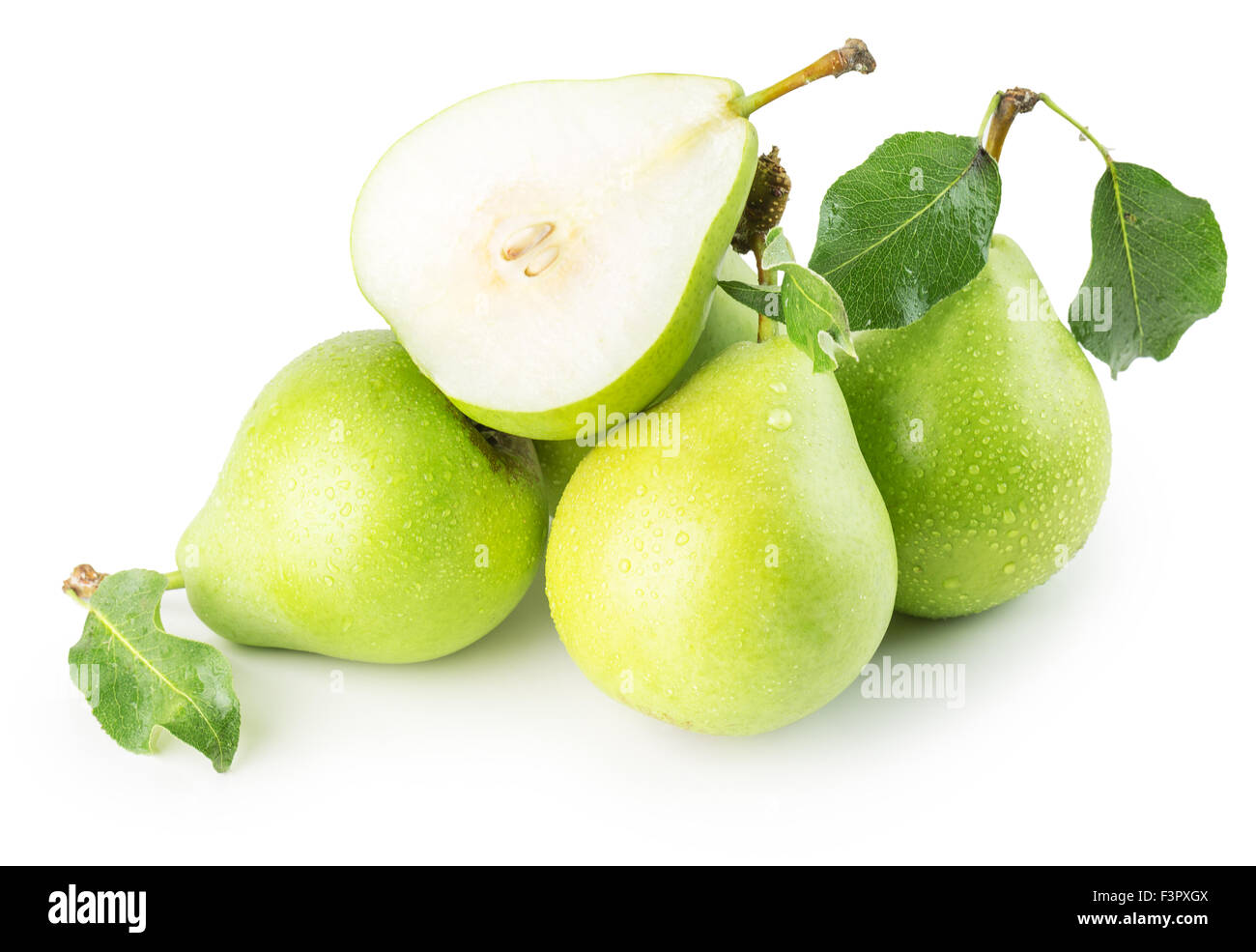 Pears at background hi-res stock photography and images - Alamy