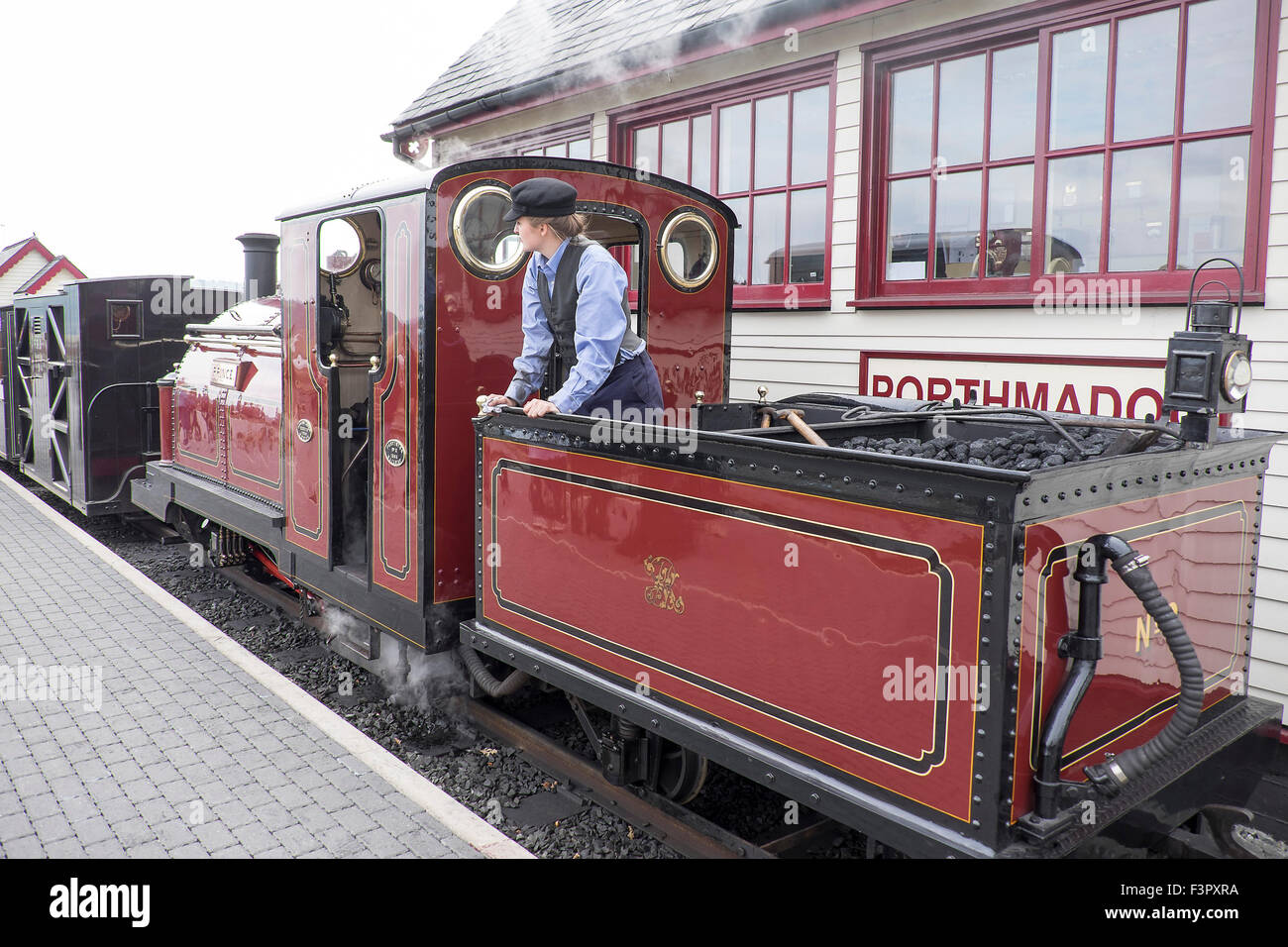 Train fireman hi-res stock photography and images - Alamy