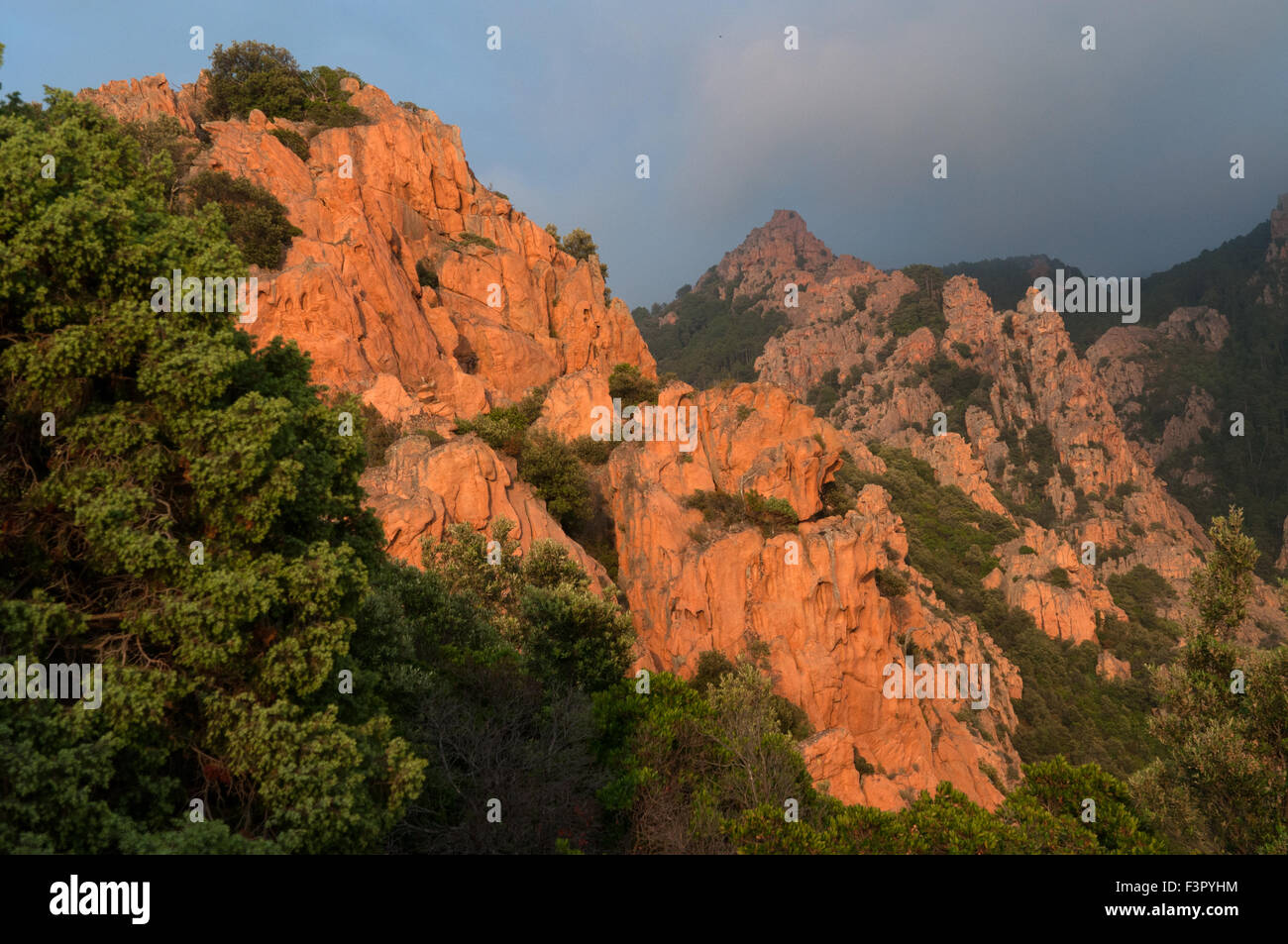 Calanques, Piana, Corsica, France Stock Photo - Alamy