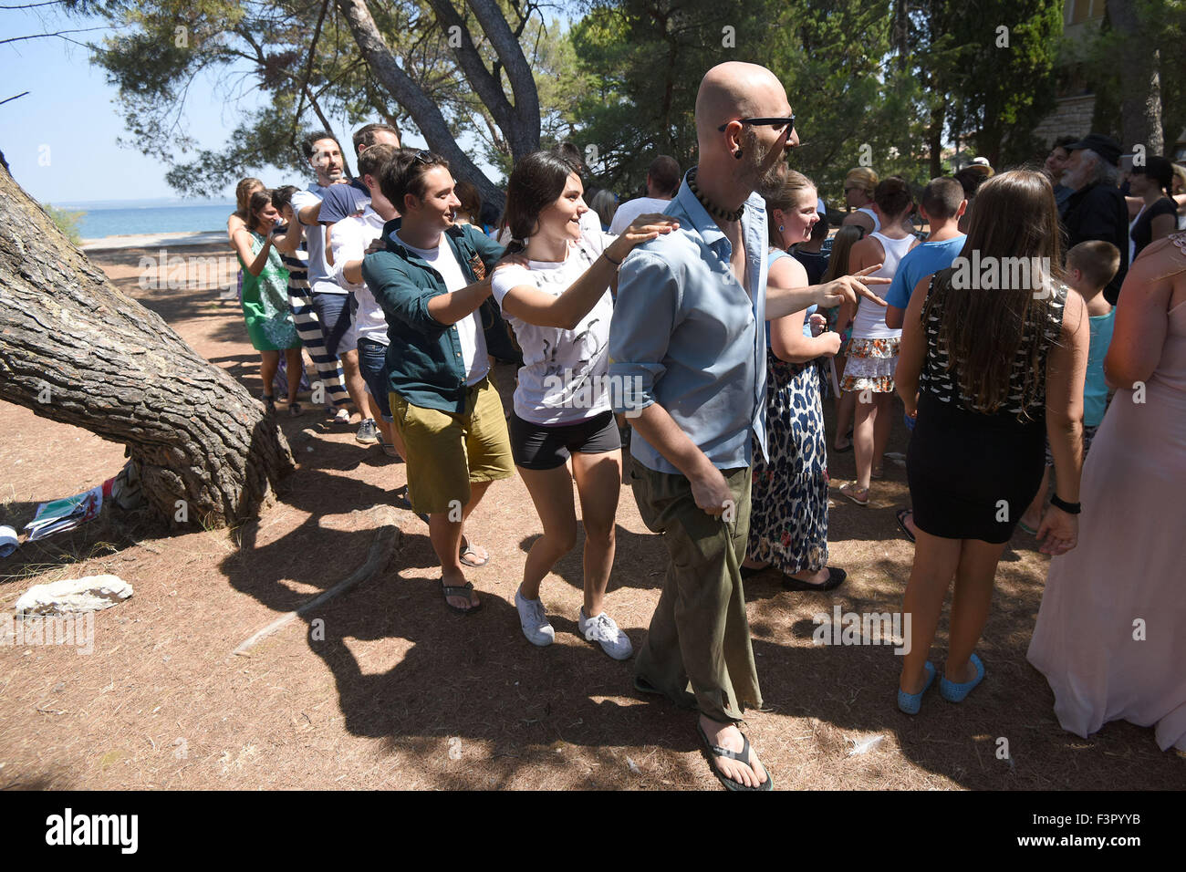 The famous professor and composer Nigel Osborne organizes a musical ...