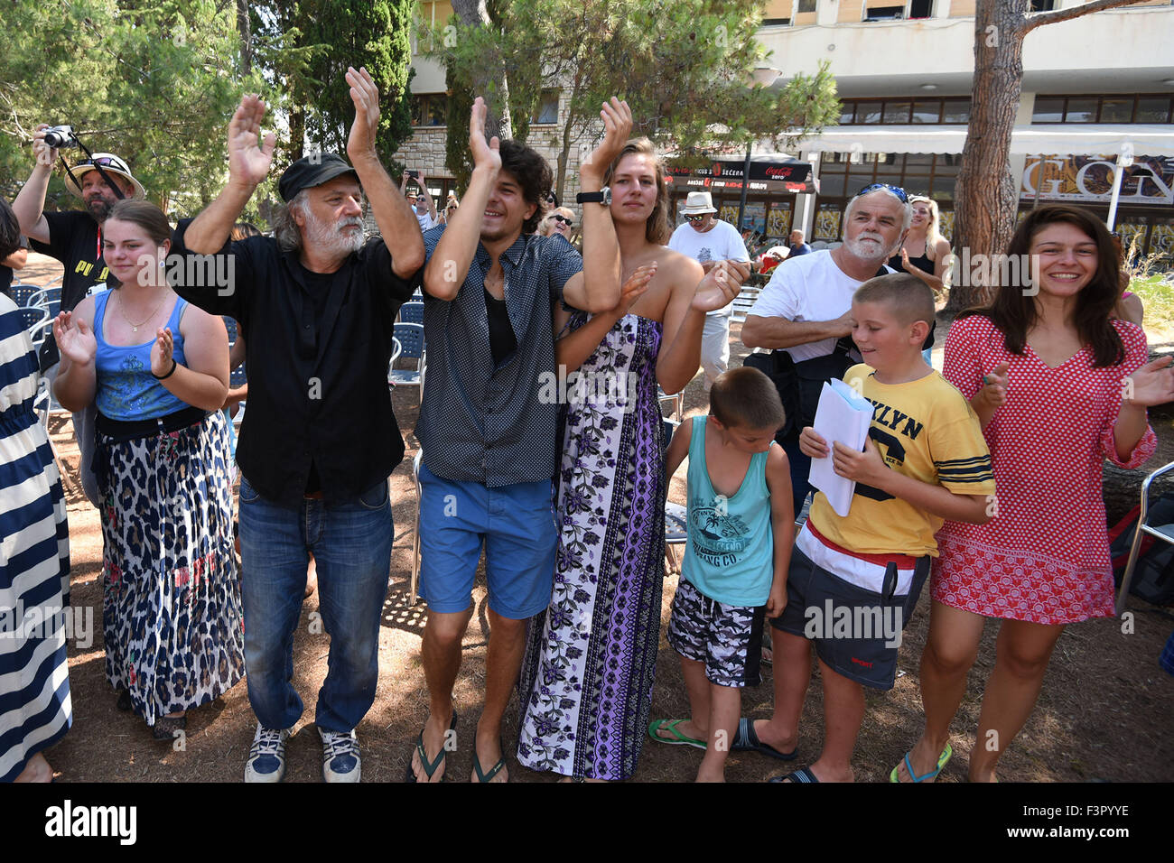 The famous professor and composer Nigel Osborne organizes a musical ...