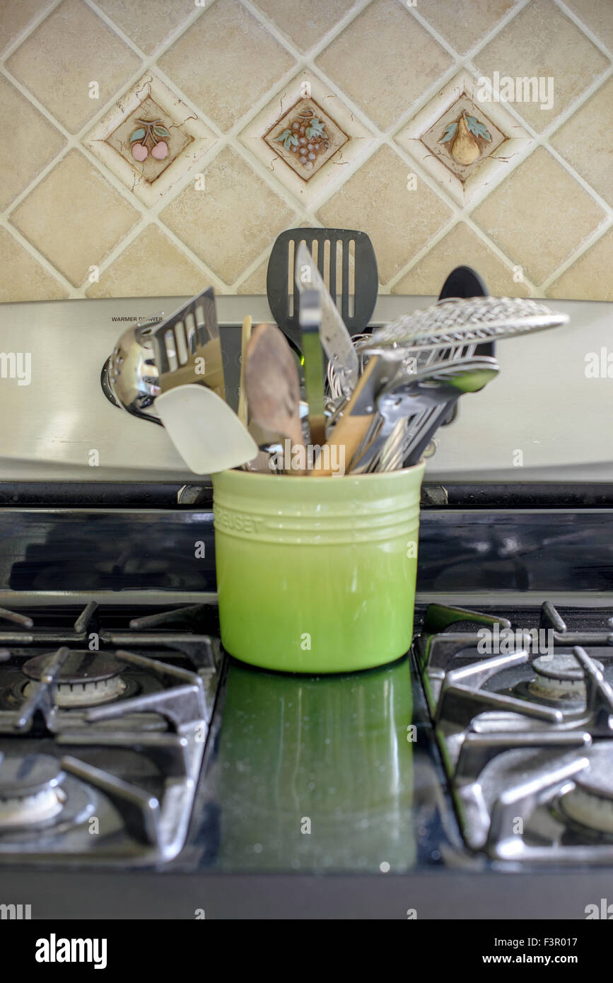 Bright Colored Kitchen Utensils