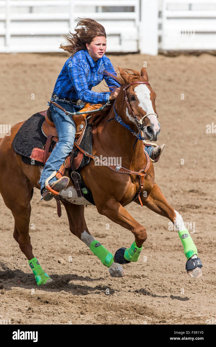 Barrel race hi-res stock photography and images - Alamy