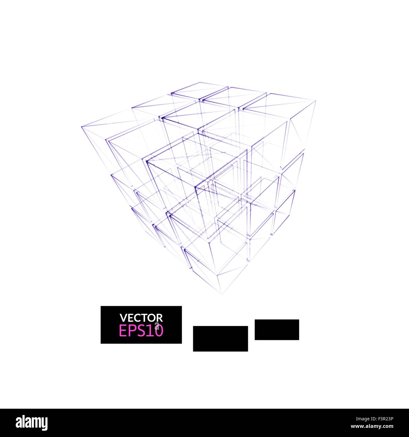 Cube geometry construction icon Stock Vector Image & Art - Alamy